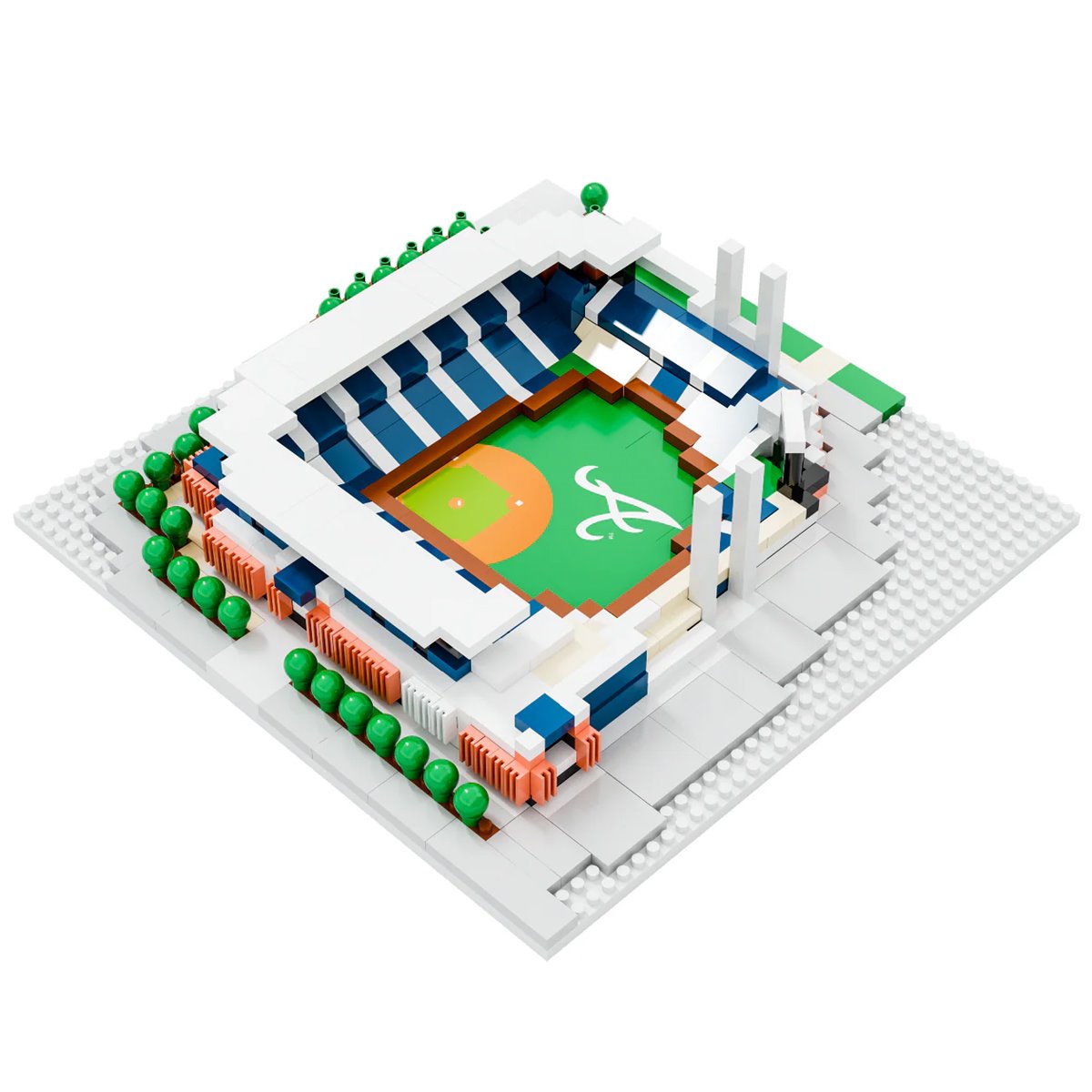 Atlanta Braves Stadium Building Block Model