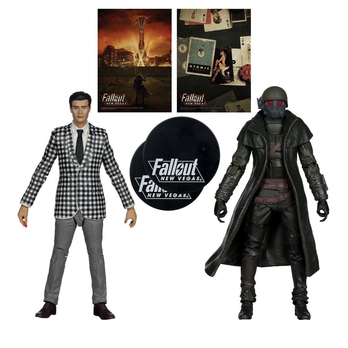 Fallout New Vegas Riot Ranger Armor and Benny 7-Inch Scale Action ...