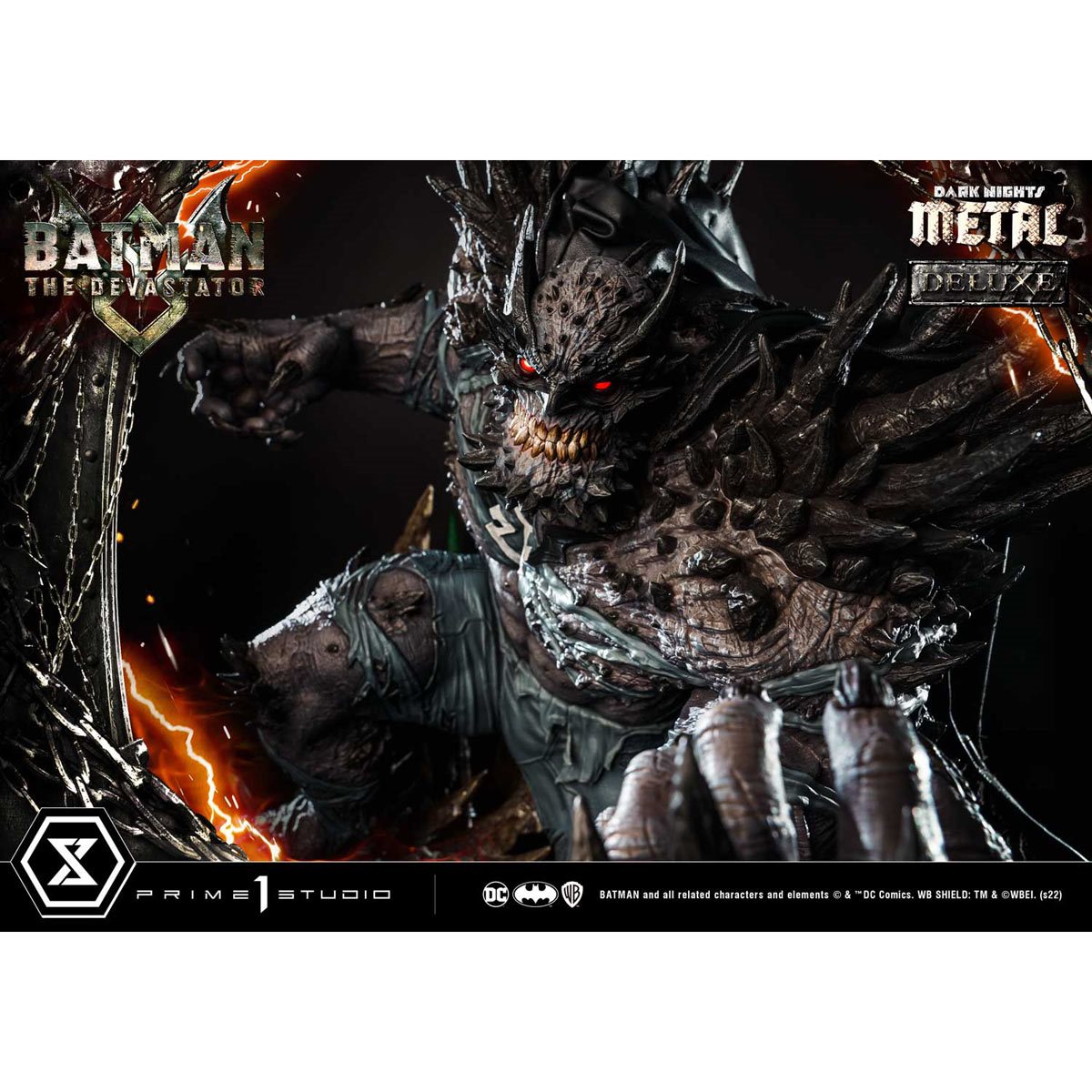 DC Dark Nights: Metal The Devastator Deluxe Bonus Version 1:3 Scale ...