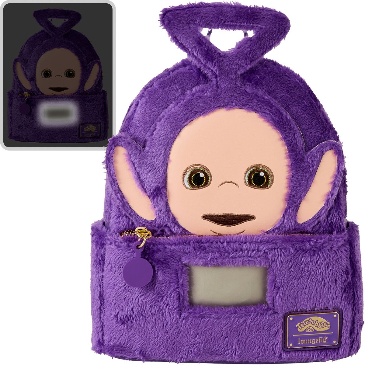 Teletubbies Tinky-Winky Cosplay Plush Mini-Backpack