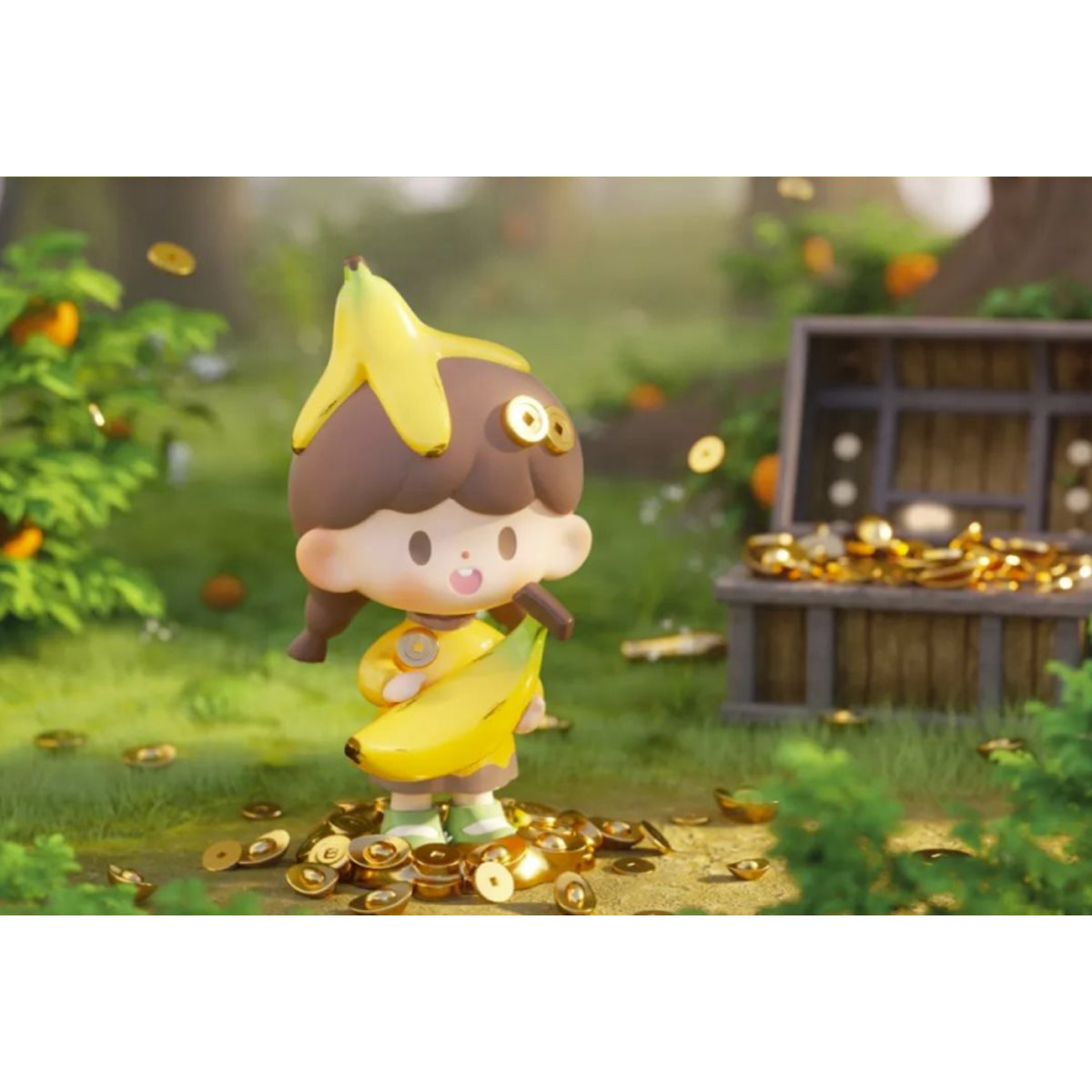 zZton Blessing for Fruit Blind-Box Vinyl Figures Case of 12