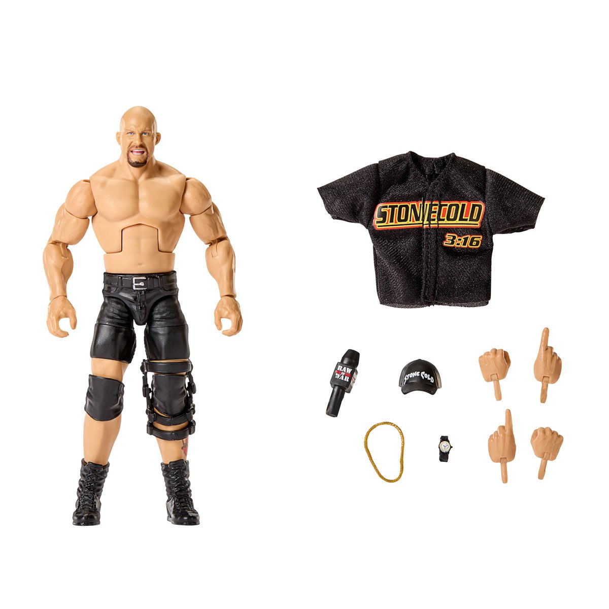 WWE Elite Collection Series 122 Stone Cold Steve Austin Action Figure