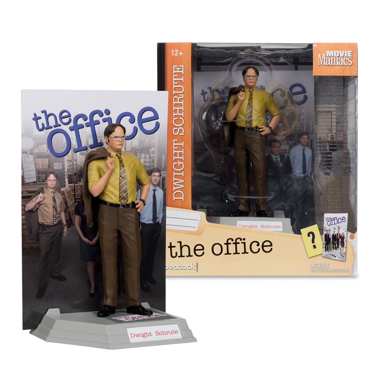 Movie Maniacs NBC Universal Wave 4 The Office Dwight Schrute 6-Inch ...