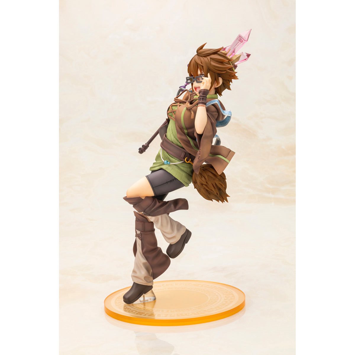 Yu-Gi-Oh! Aussa the Earth Charmer Monster Figure Collection 1:7 Scale ...