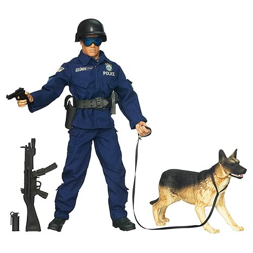 G.I. Joe 12-Inch Action Figure Police K-9 Unit