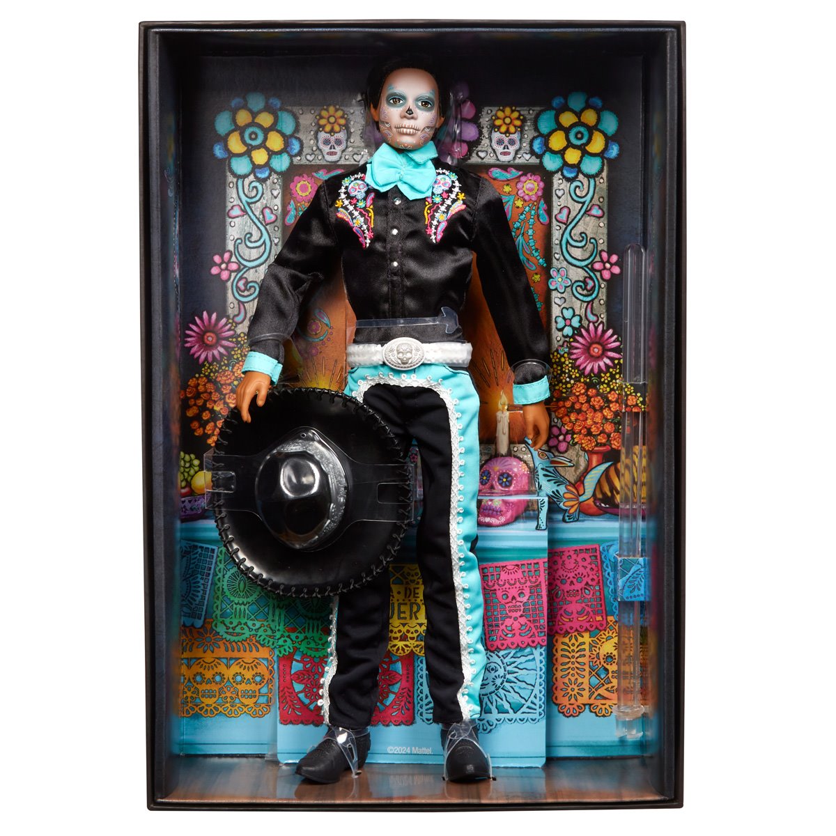 Barbie 2024 Dia de Muertos Ken Doll - Entertainment Earth