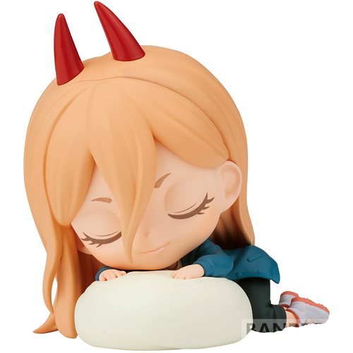 Chainsaw Man Power Q Posket Sleeping Statue