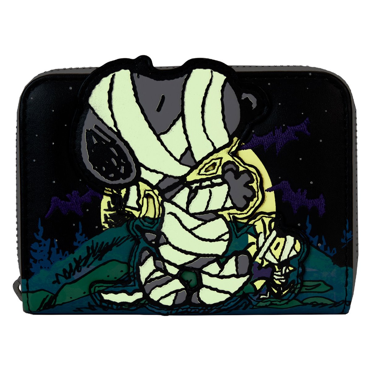 Peanuts Snoopy Mummy Zip-Around Wallet - Entertainment Earth