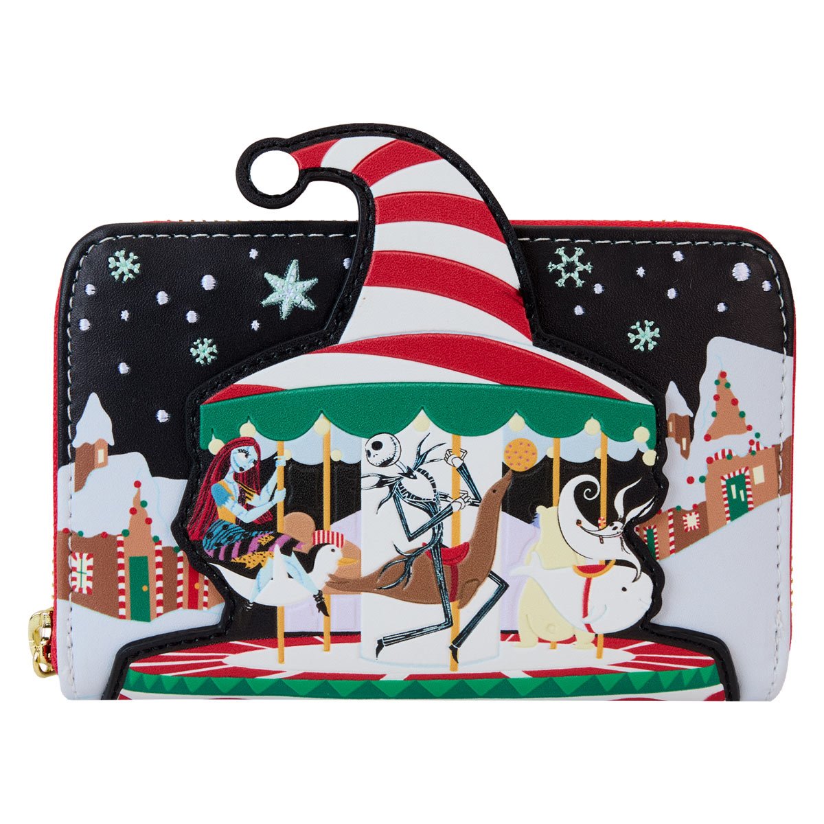The Nightmare Before Christmas Journey to Christmas Town Zip-Around Wallet