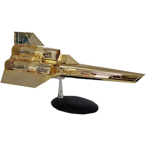 Battlestar Galactica Viper Mark I Gold Edition Die-Cast Metal Ship
