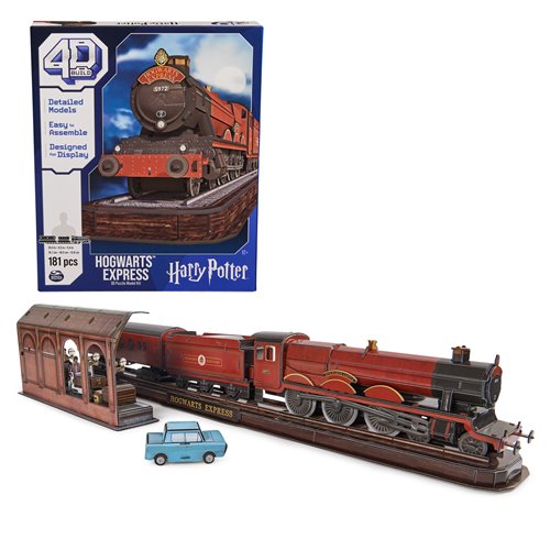 Harry Potter 4D Build Hogwarts Express 3D Puzzle Model Kit