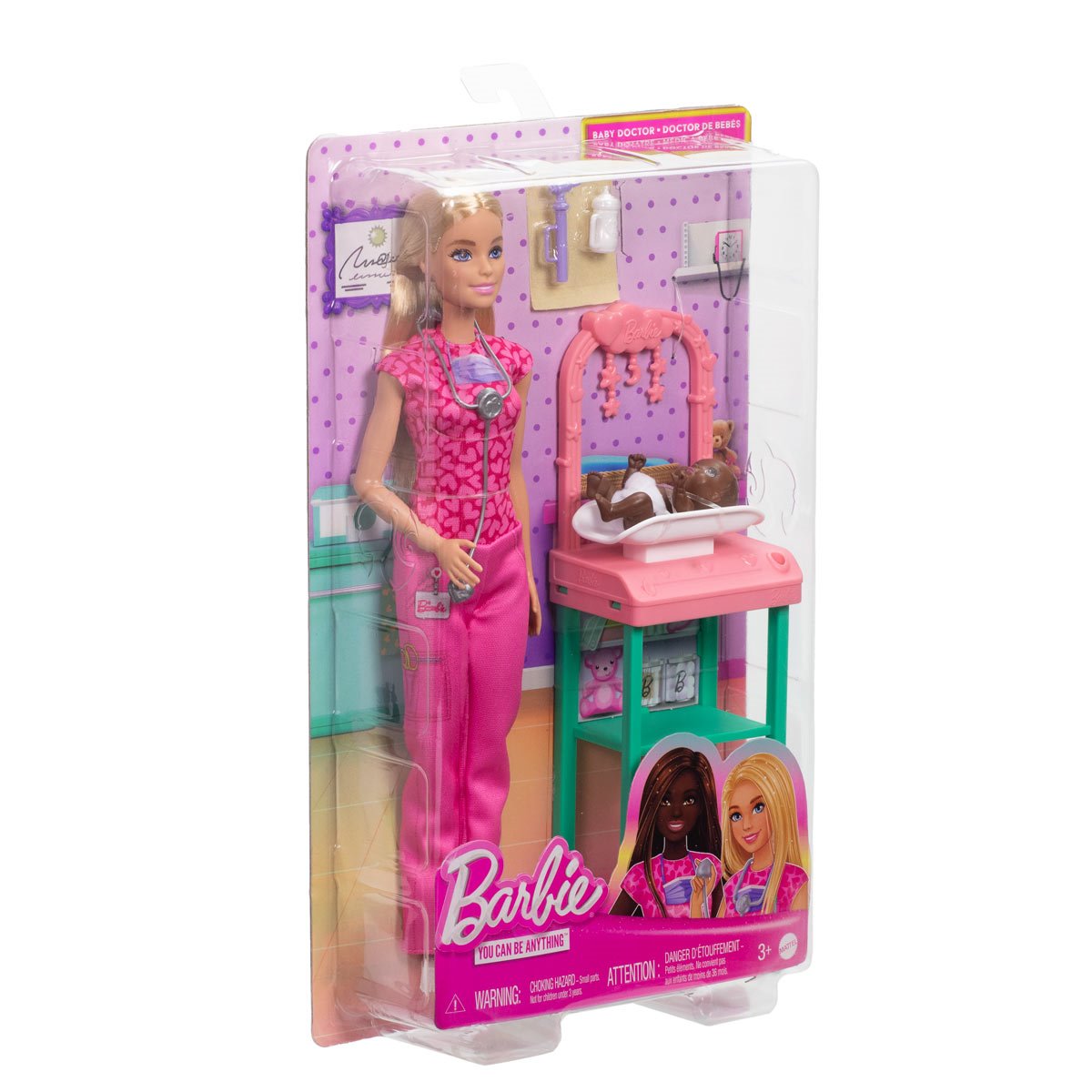Barbie Baby Doctor Doll with Blonde Hair - Entertainment Earth