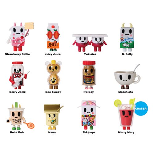 Tokidoki Moofia Breakfast Friends Mini-Figures Display Tray