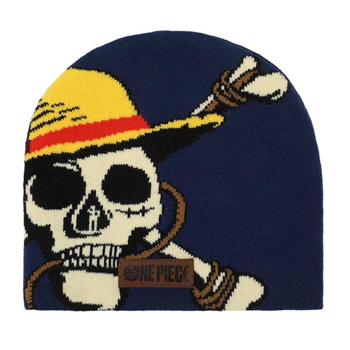 One Piece Skull Cap Patch Beanie - Entertainment Earth