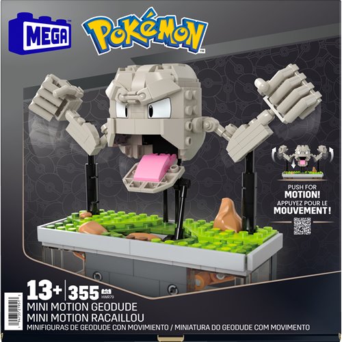 Pokemon Mega Mini Motion Geodude - Entertainment Earth