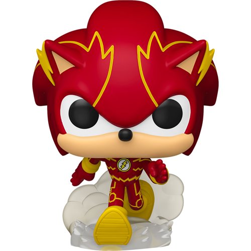 Justice League x Sonic the Hedgehog Sonic as the Flash Funko Pop! Vinyl ...