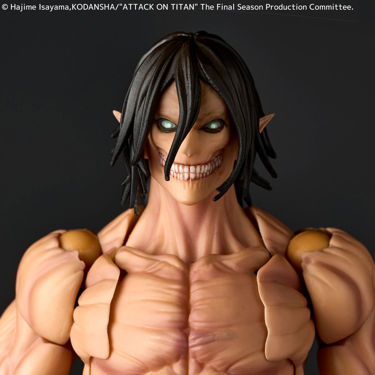 Attack On Titan Eren Yeager Titan Revoltech Amazing Yamaguchi Action Figure Attack On Titan Eren Yeager Titan Revoltech Amazing Yamaguchi Action Figure