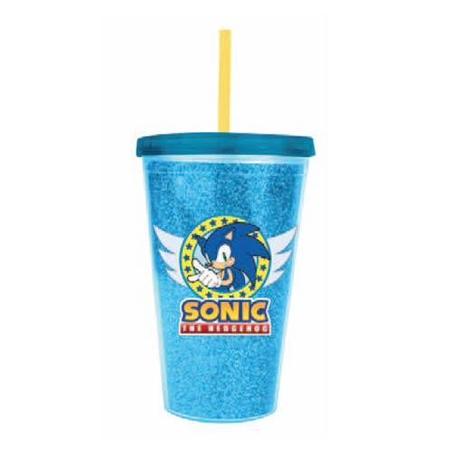 Sonic the Hedgehog Logo 16 oz. Acrylic Travel Cup