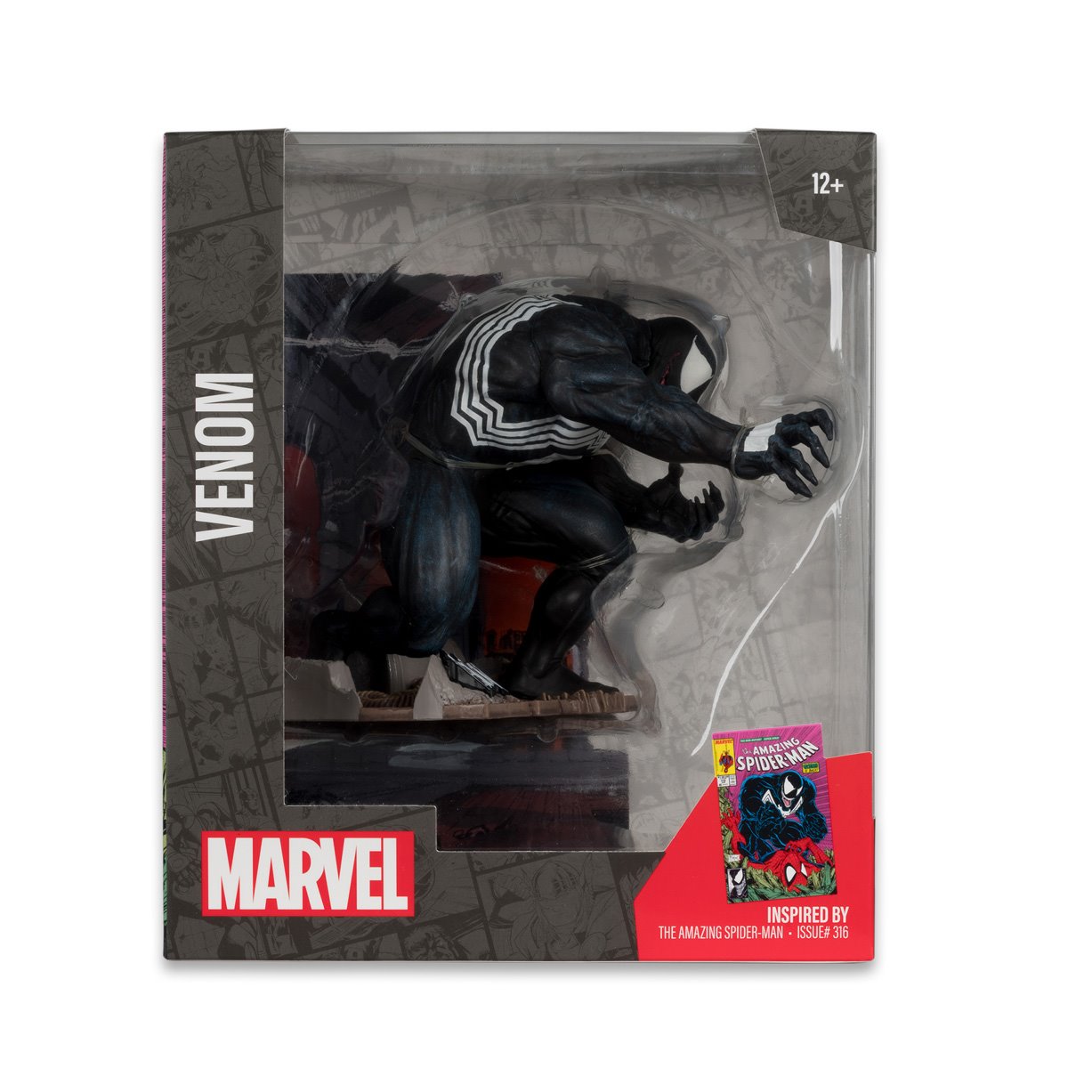 Marvel Wave 2 1:10 Scale Posed Figure with Scene Case of 6