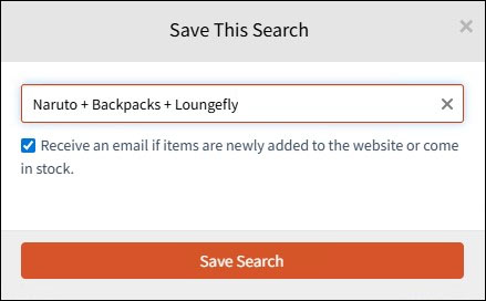 Saved Search - Entertainment Earth