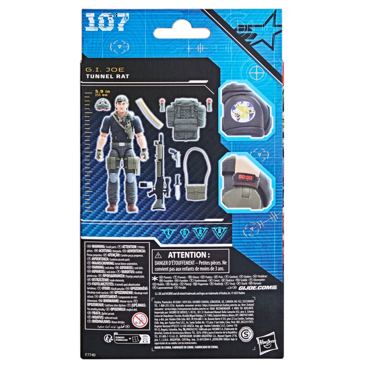 G.I. Joe Classified Series Nightforce Tunnel Rat 6-Inch Action Figure