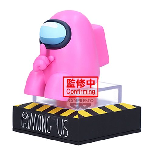 Among Us Volume 1 Pink Monitor Top Statue