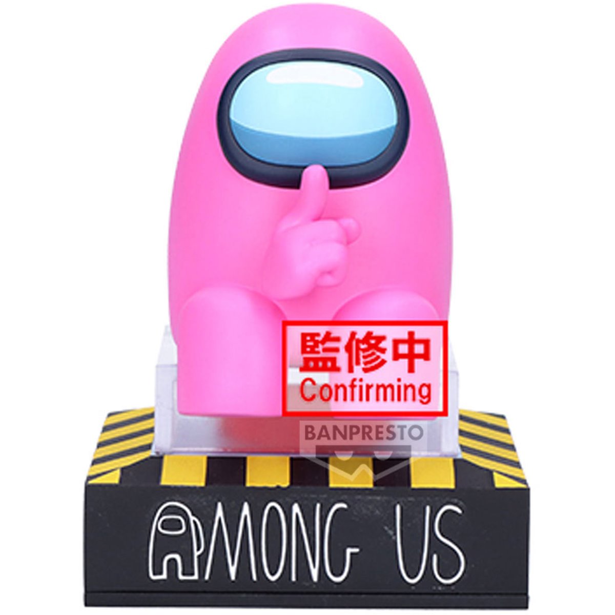 Among Us Volume 1 Pink Monitor Top Statue