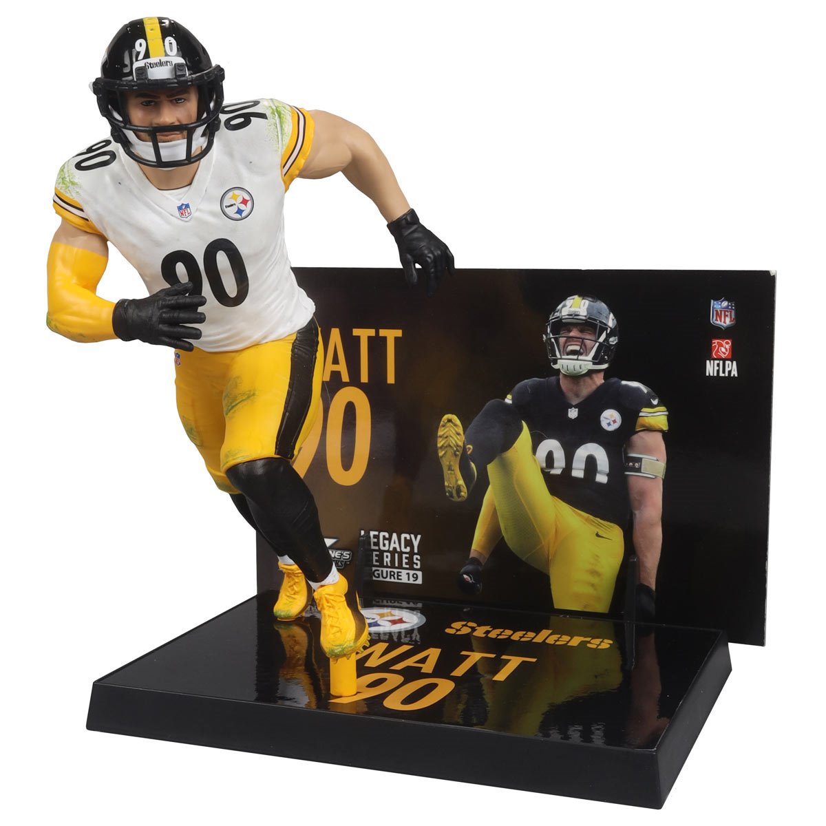 NFL SportsPicks 2024 Wave 2 Pittsburgh Steelers TJ Watt 7-Inch Scale ...