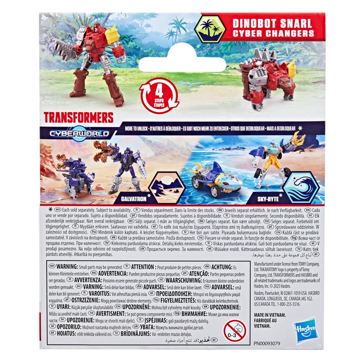 Transformers Cyberworld Cyber Changers Wave 1 Set of 4