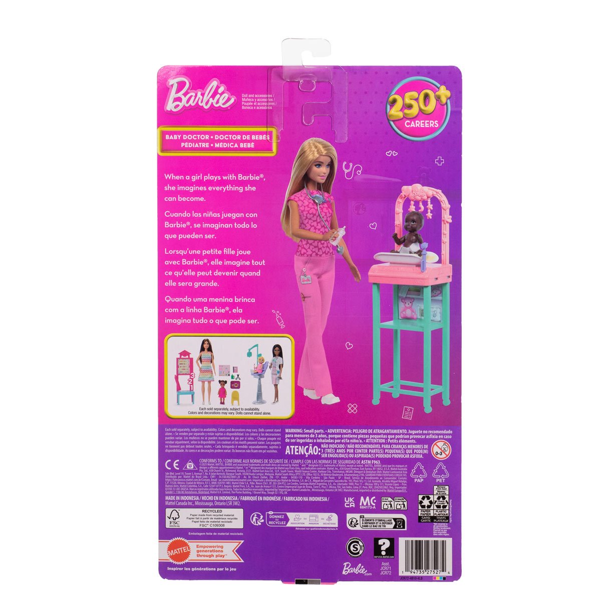 Barbie Baby Doctor Doll with Blonde Hair - Entertainment Earth