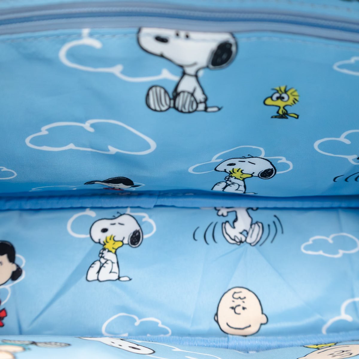 Peanuts Snoopy Happiness Is A Good Friend Bowler Crossbody Bag