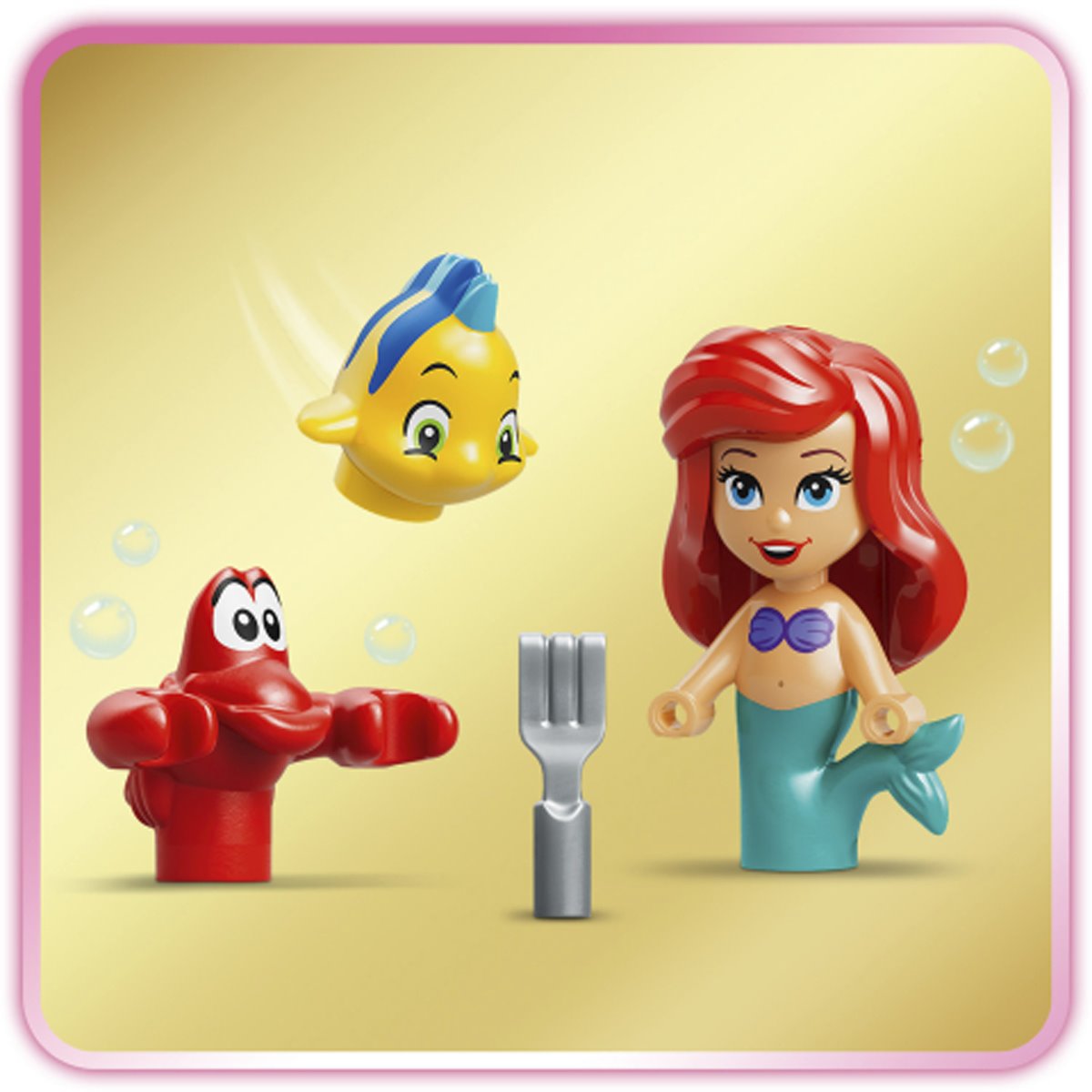 LEGO 43285 The Little Mermaid Ariel's Magical Mini Palace