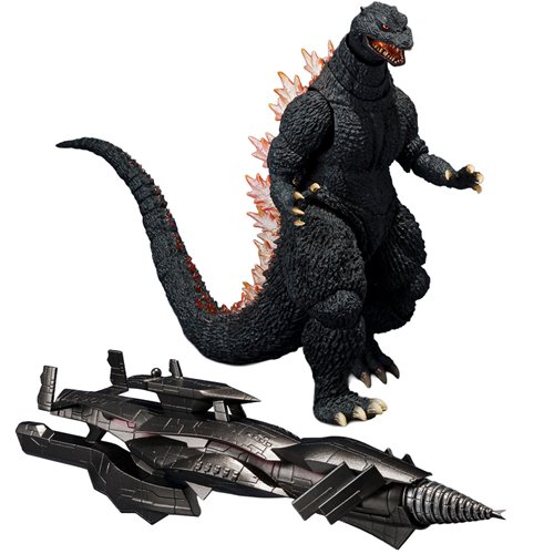 Godzilla: Final Wars 2004 Heat Ray Version vs New Gotengo S.H ...