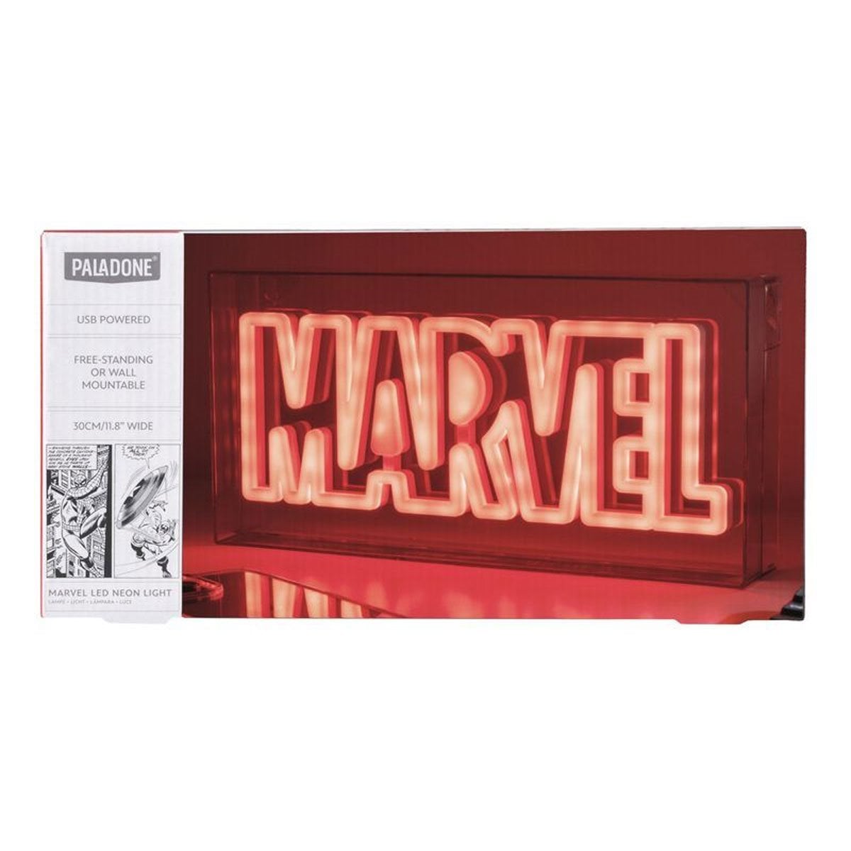 Marvel Logo LED Neon Light - Entertainment Earth