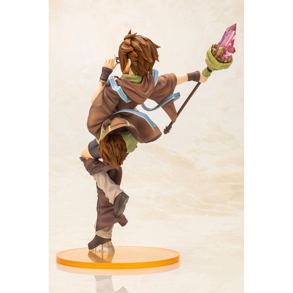 Yu-Gi-Oh! Aussa the Earth Charmer Monster Figure Collection 1:7 Scale ...