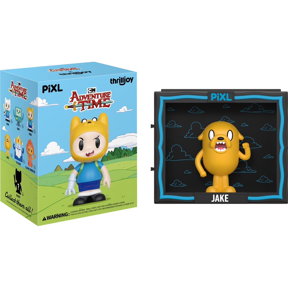 Adventure Time Blind Box PIXL Mini-Figure Display Case of 6