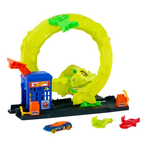 Hot Wheels Snake Spiral Attack Track Set - Entertainment Earth