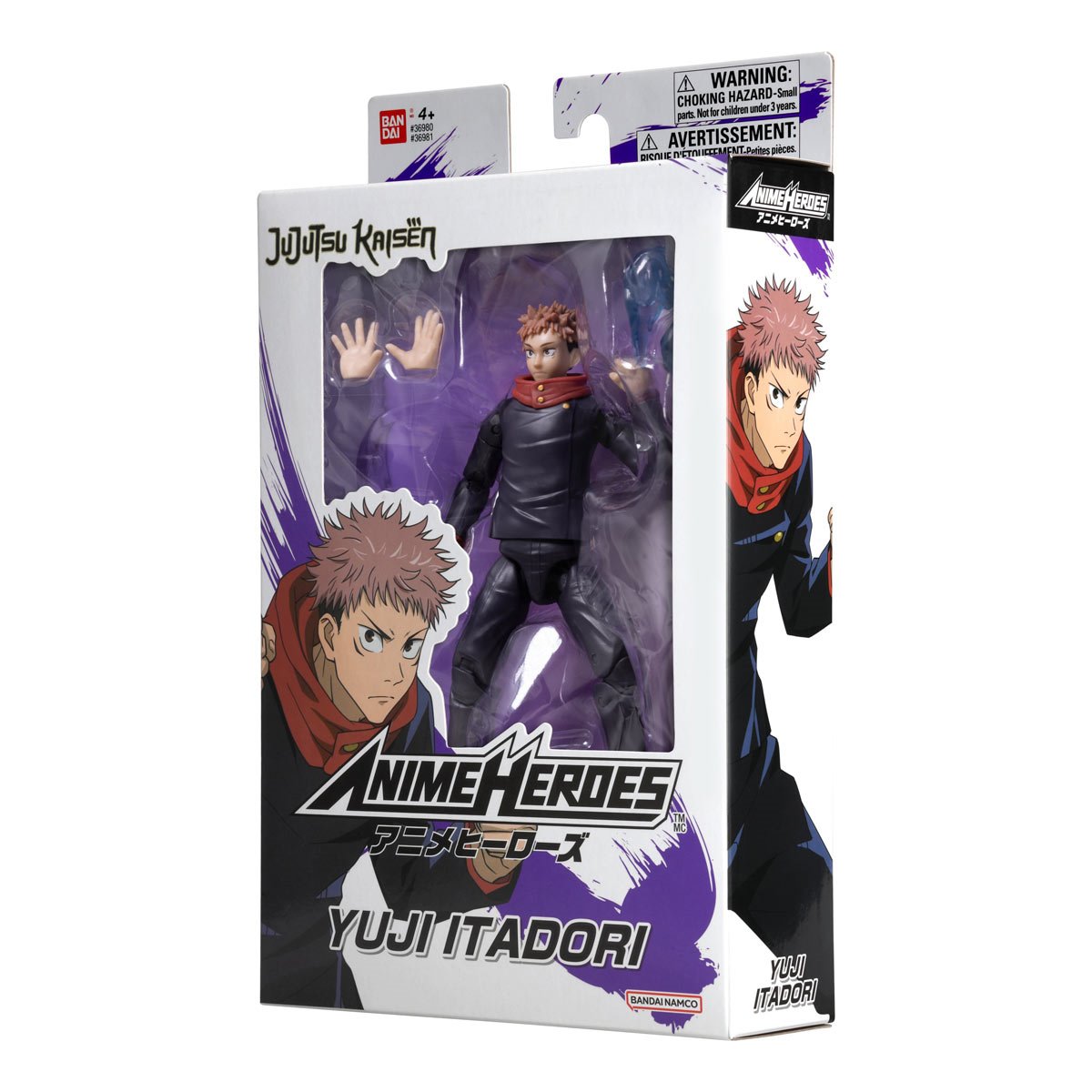 Jujutsu Kaisen Anime Heroes Action Figure Case of 6