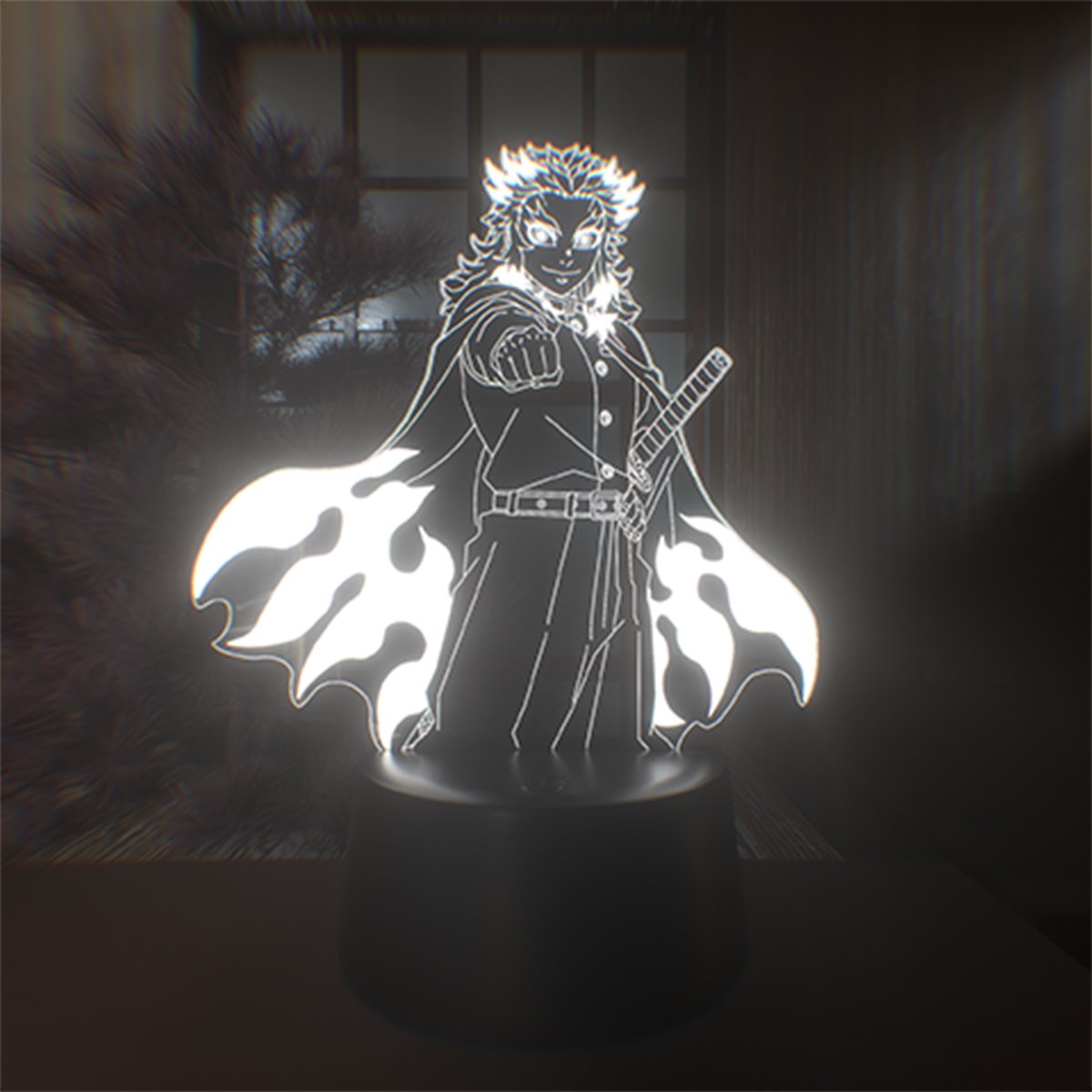 Demon Slayer Rengoku Otaku Lamp - Entertainment Earth
