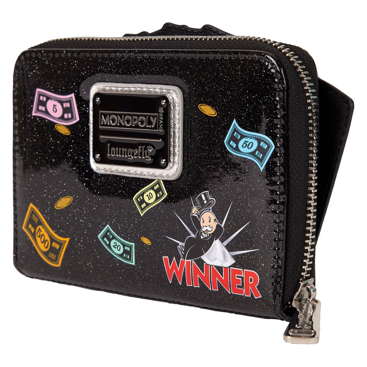 Monopoly Money Zip Around Wallet - Entertainment Earth