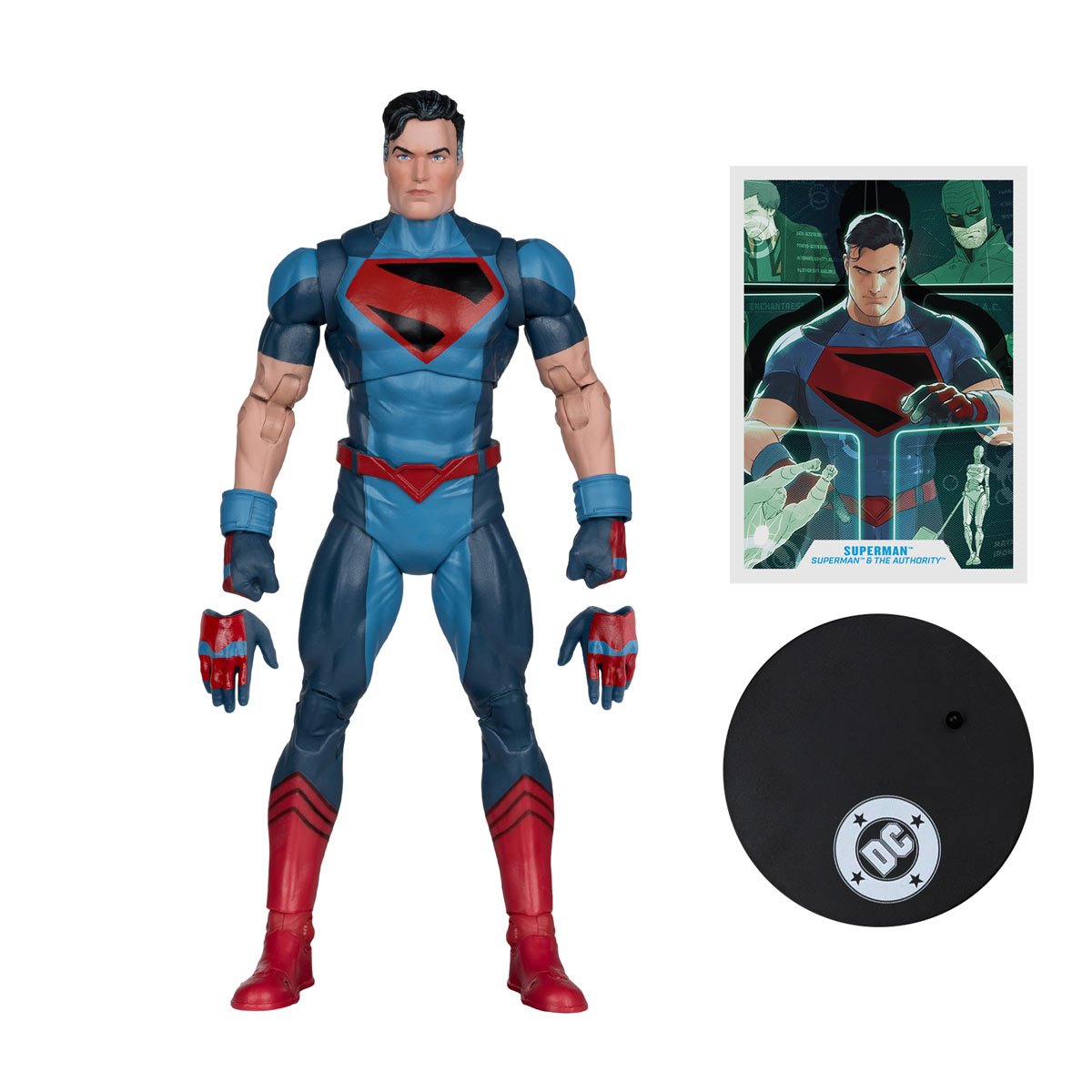 DC Multiverse Wave 25 Superman & The Authority Superman 7-Inch Scale ...