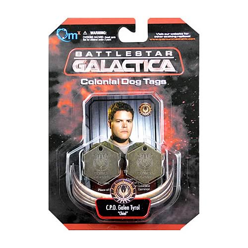 Battlestar Galactica Galen Tyrol (Chief) Dog Tag Replica