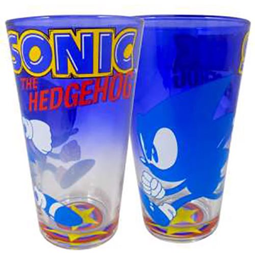 Sonic the Hedgehog Pint Glass - Entertainment Earth