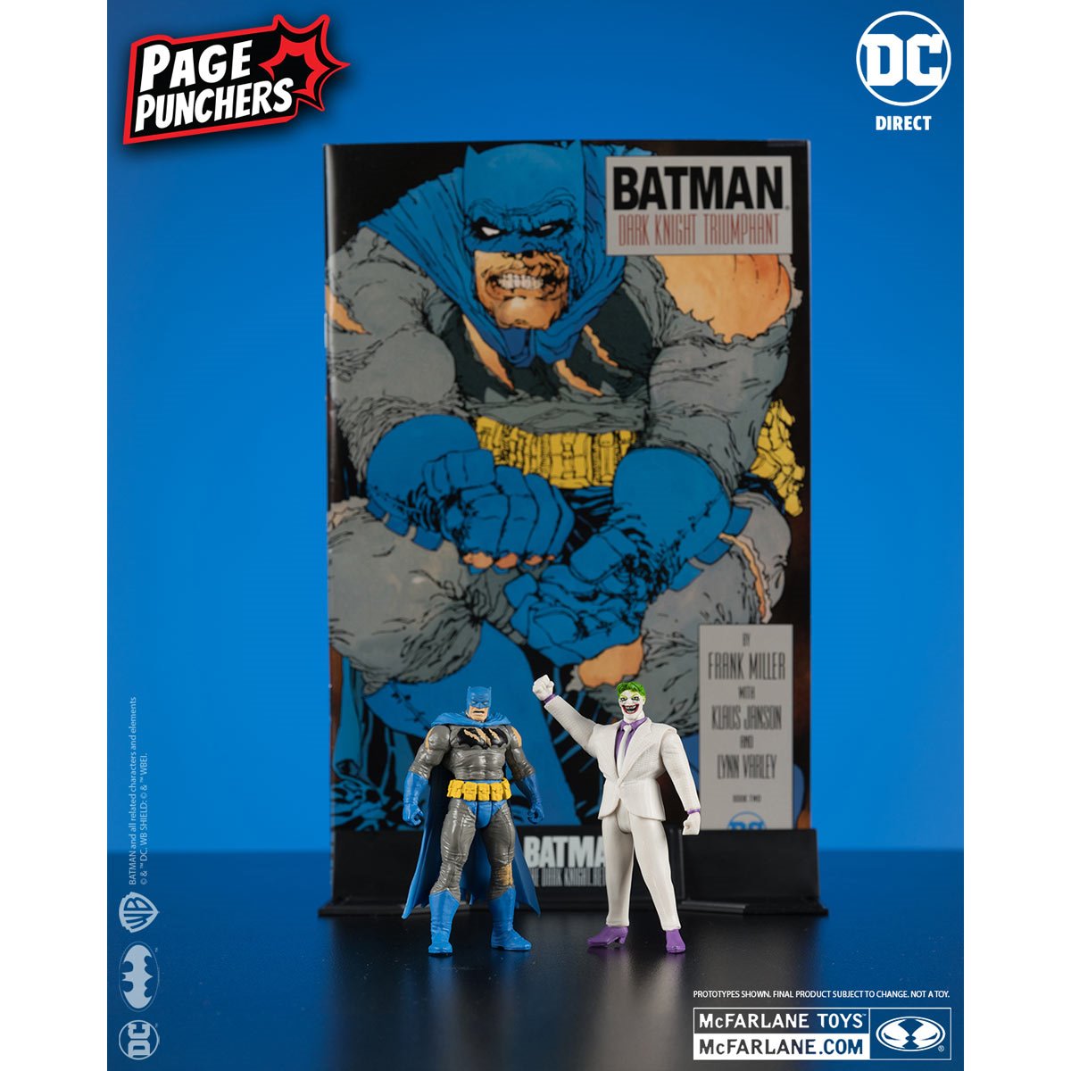 DC Page Punchers Wave 2 3-Inch Action Figure 2-Pack with Comic Case of 6