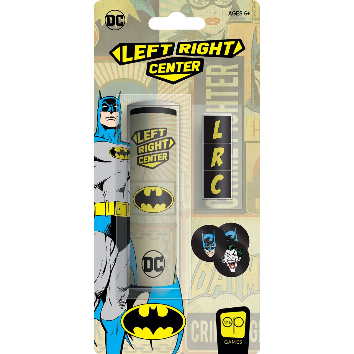 Batman Left Right Center Game - Entertainment Earth