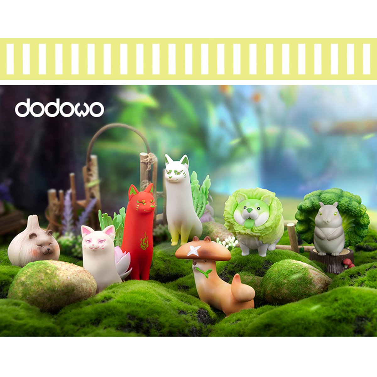 Vegetables Fairy Blind-Box Vinyl Figure Case of 6