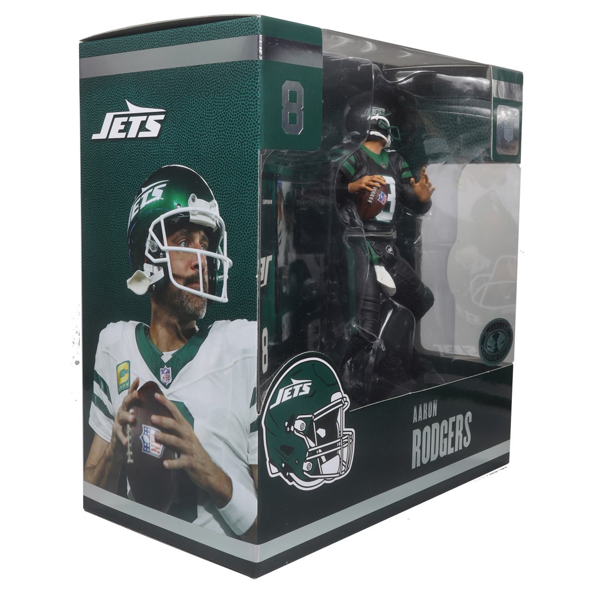 NFL SportsPicks 2024 Wave 2 New York Jets Aaron Rodgers 7-Inch Scale ...