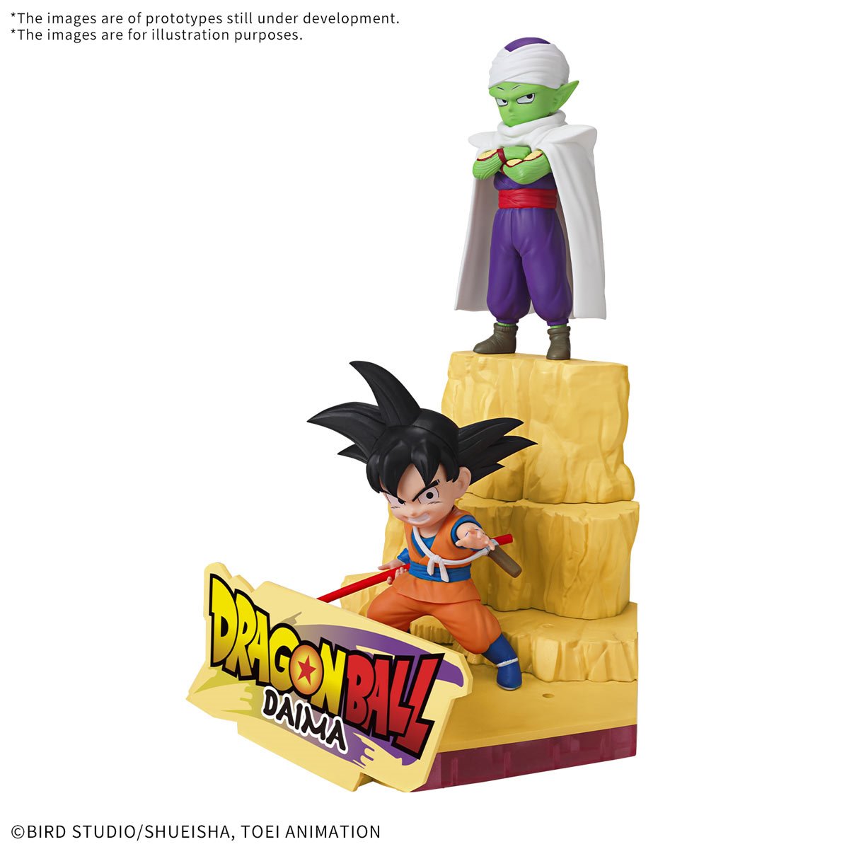 Dragon Ball Daima Son Goku Mini and Piccolo Mini Model Kit