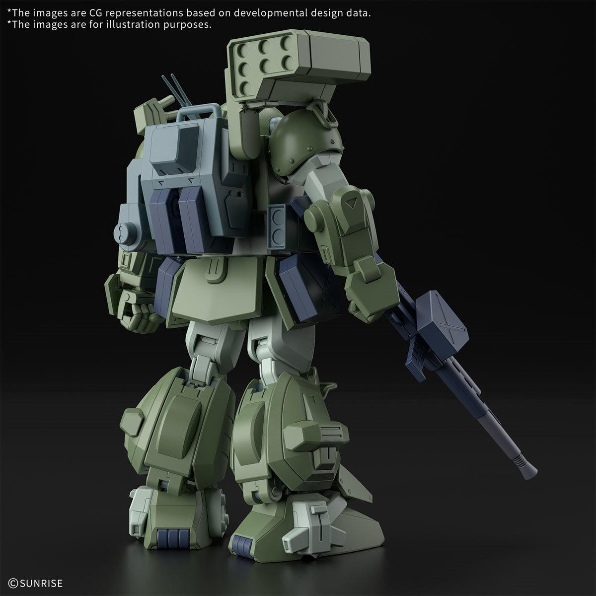 Armored Trooper Votoms Scopedog Turbo-Custom High Grade Model Kit