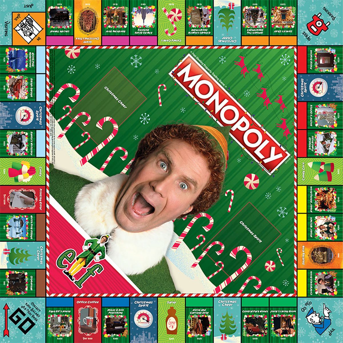 Elf Monopoly Game - Entertainment Earth